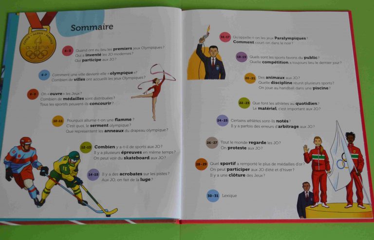 Nos idées Lecture, spécial Jeux Olympiques - Bouillon d'idées