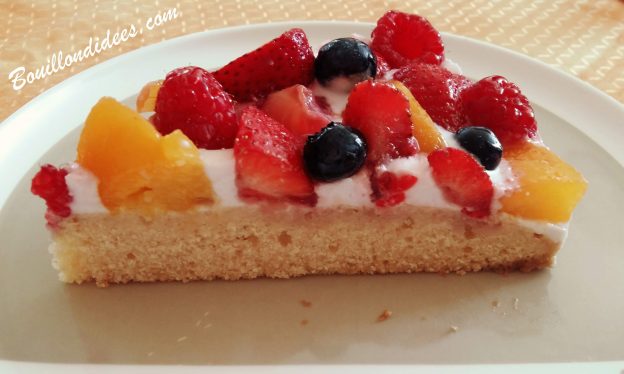 Génoise Tutti Frutti sans GLO (sans gluten, sans lait et sans œuf ...